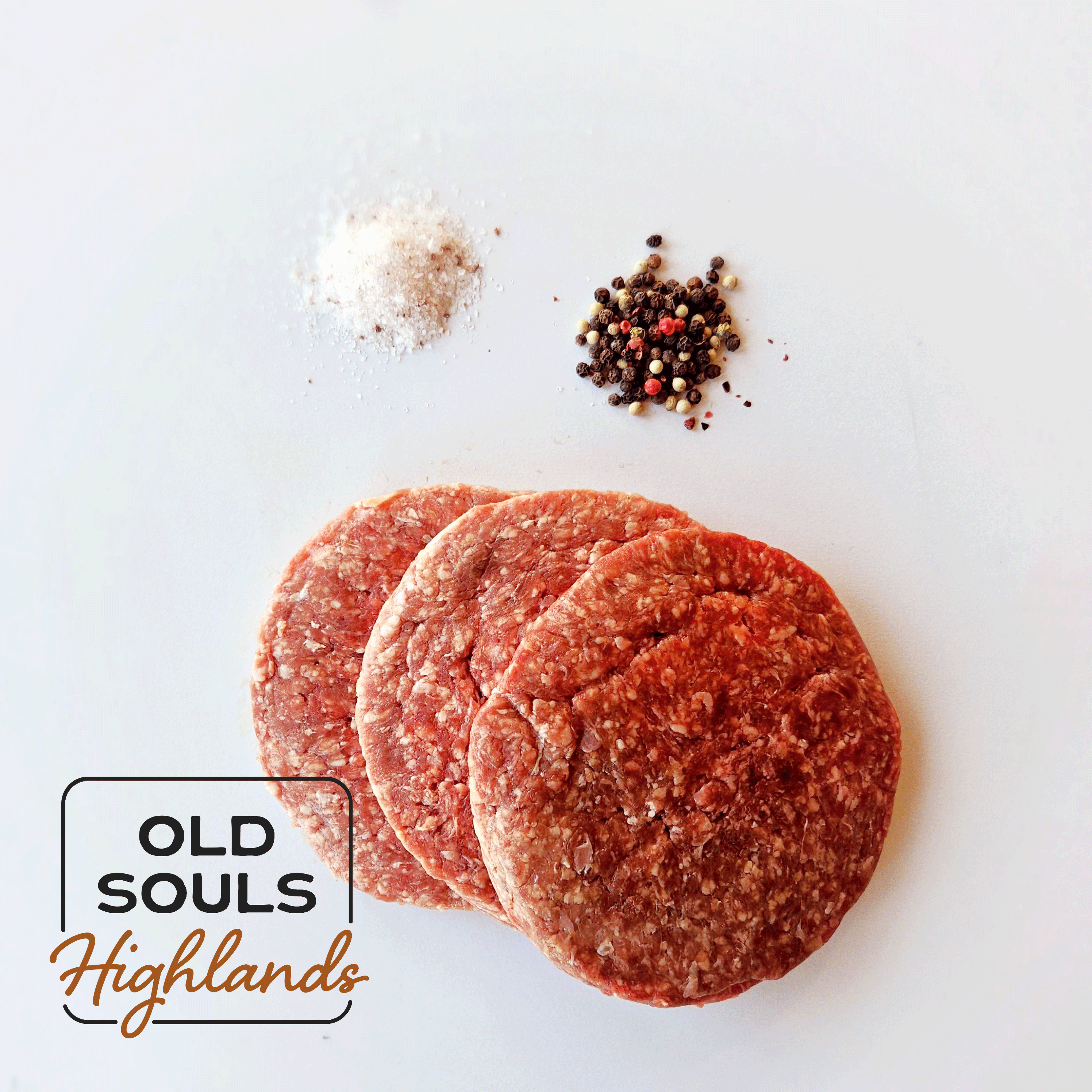 Premium Highland Beef - Ground beef patties – Old Souls Farm & Market